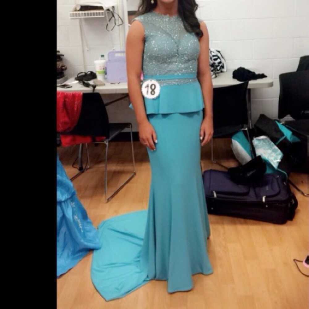 Dave & Johnny Pageant Gown - Gem